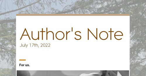 Author's Note | Smore Newsletters for Business
