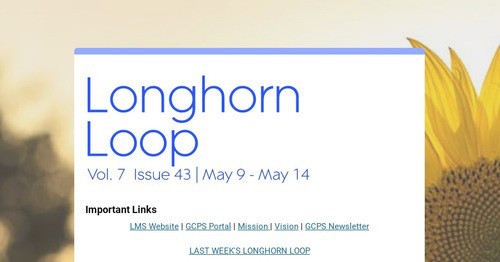 Longhorn Loop | Smore Newsletters
