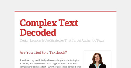 Complex Text Decoded Smore Newsletters complex-text-decoded-smore-newsletters