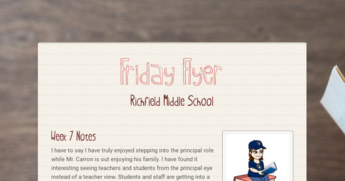 Friday Flyer | Smore Newsletters