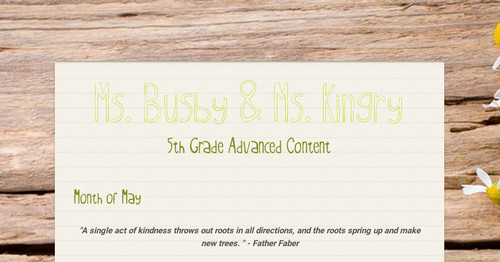 Ms Busby Ms Kingry Smore Newsletters ms-busby-ms-kingry-smore-newsletters