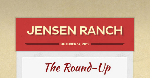 Jensen Ranch | Smore Newsletters for Education