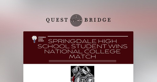 QuestBridge | Match Scholarship | Smore Newsletters