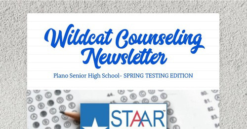 Wildcat Counseling Newsletter Smore Newsletters Wildcat Counseling Newsletter Smore Newsletters